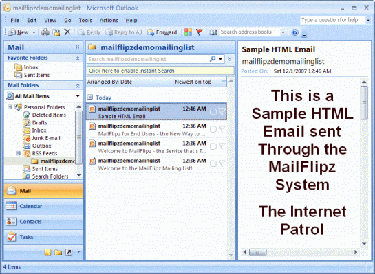 MailFlipz - How to Read Your Email Using MailFlipz